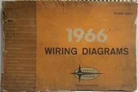 1966 Ford Ranchero Large Format Electrical Wiring Diagrams Manual