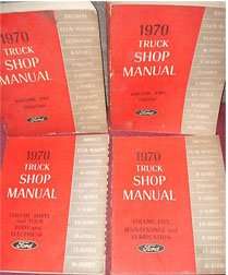 1970 Ford F-250 Truck Service Manual