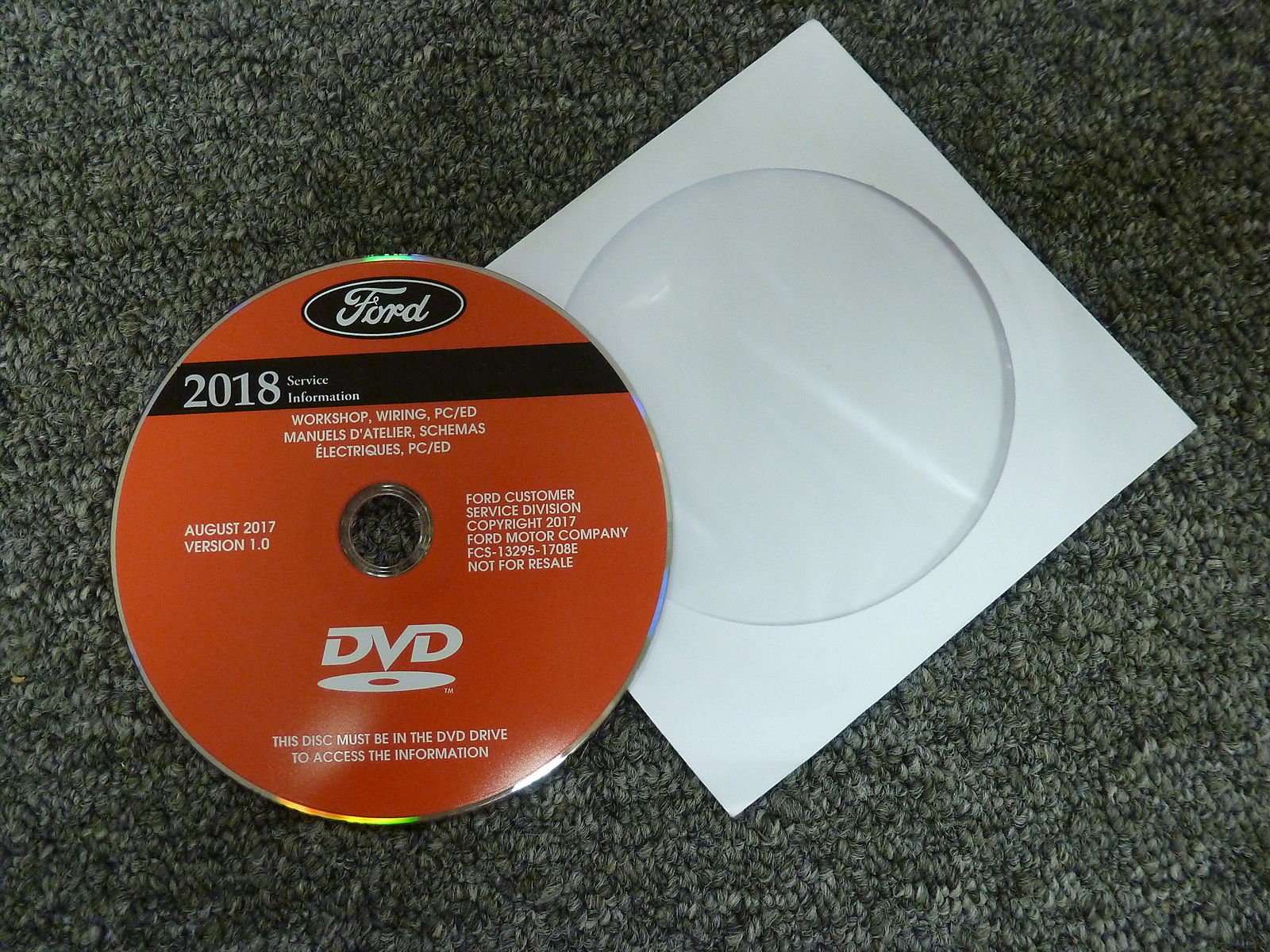 2018 Ford Explorer Service Manual DVD